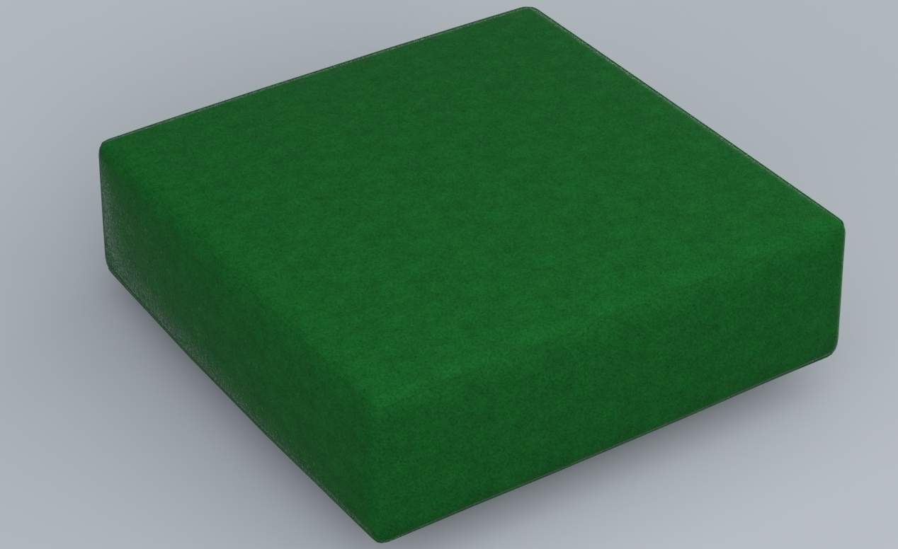 Leather Puff - 3D Model by Arq_Lugo