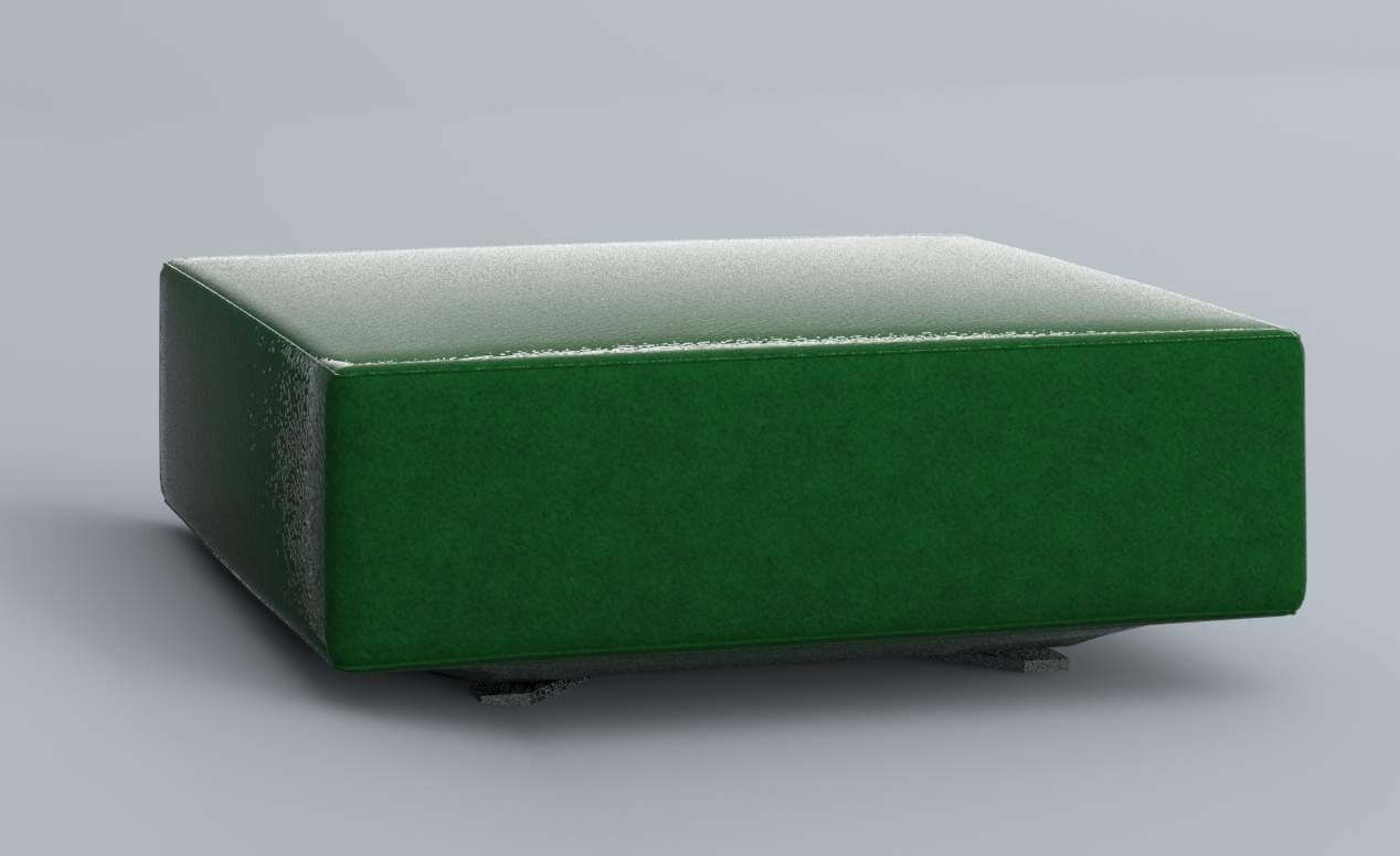 Leather Puff - 3D Model by Arq_Lugo