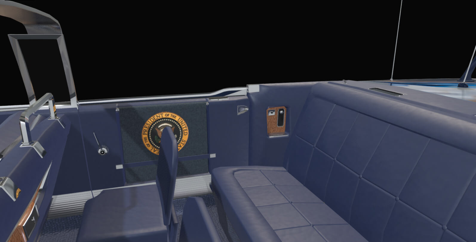 Lincoln Continental X100 1962 Low Poly 3D Model by Arq_Lugo