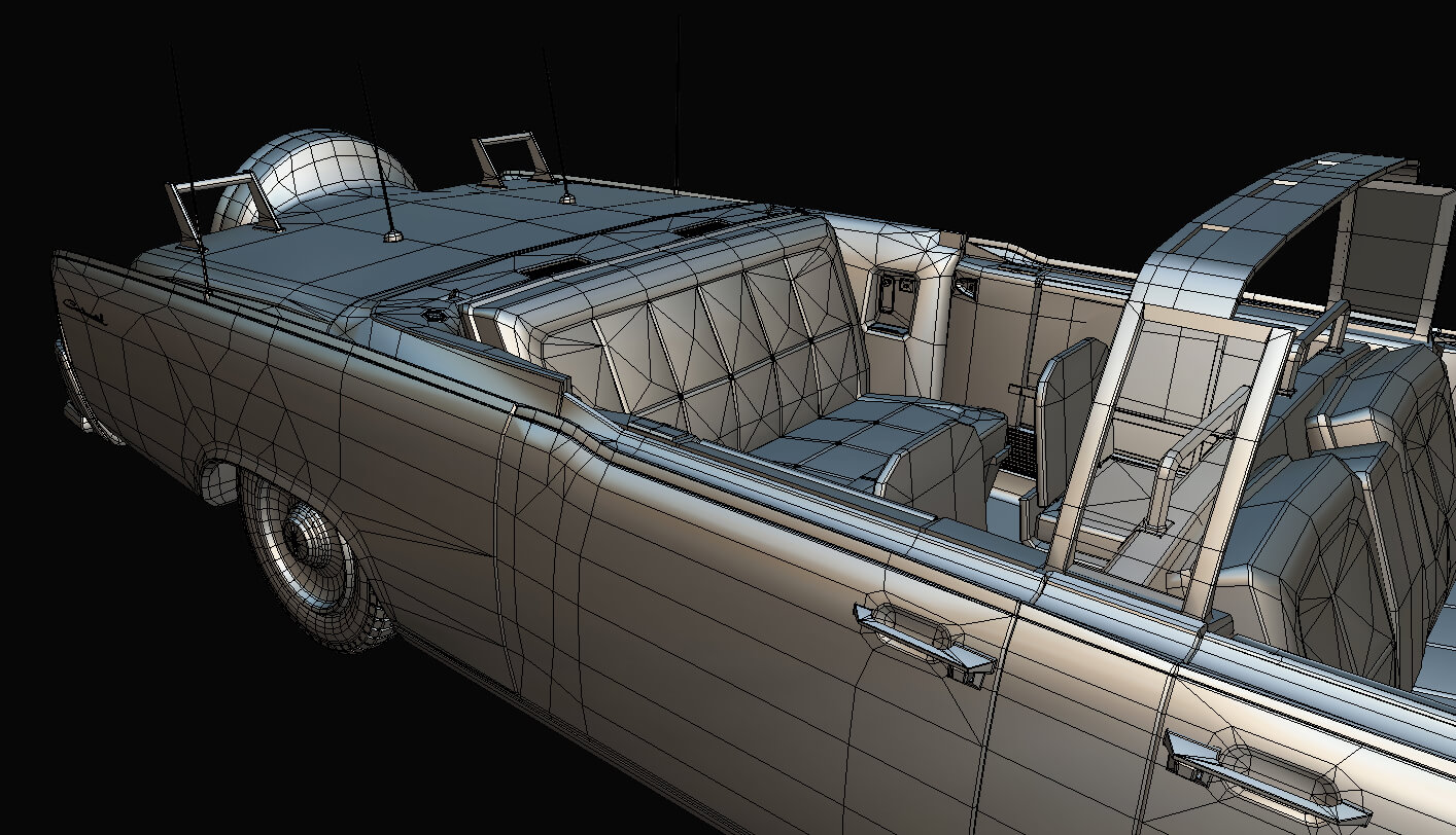 Lincoln Continental X100 1962 - 3D Model by Arq_Lugo