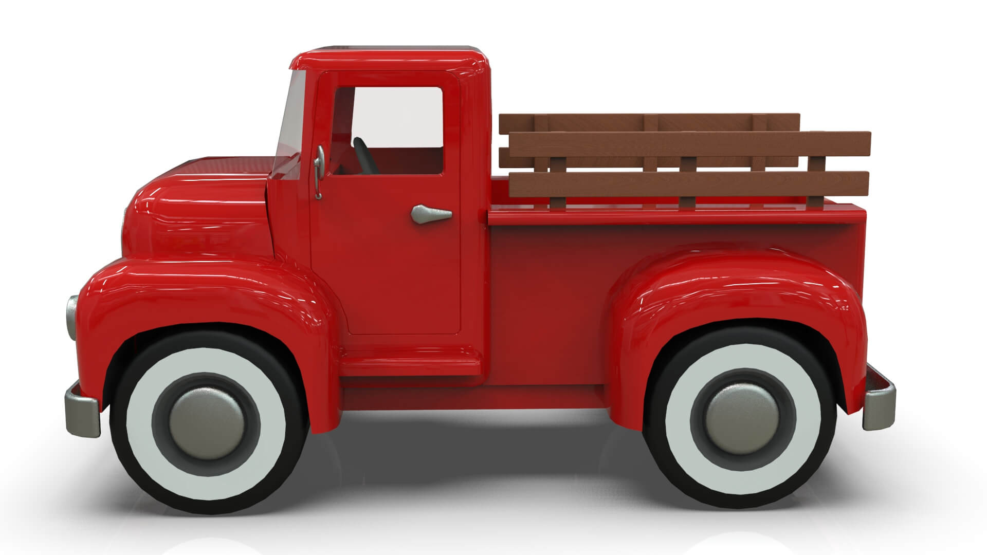 Low Poly Cartton Truck Low Poly 3D Model by Arq_Lugo