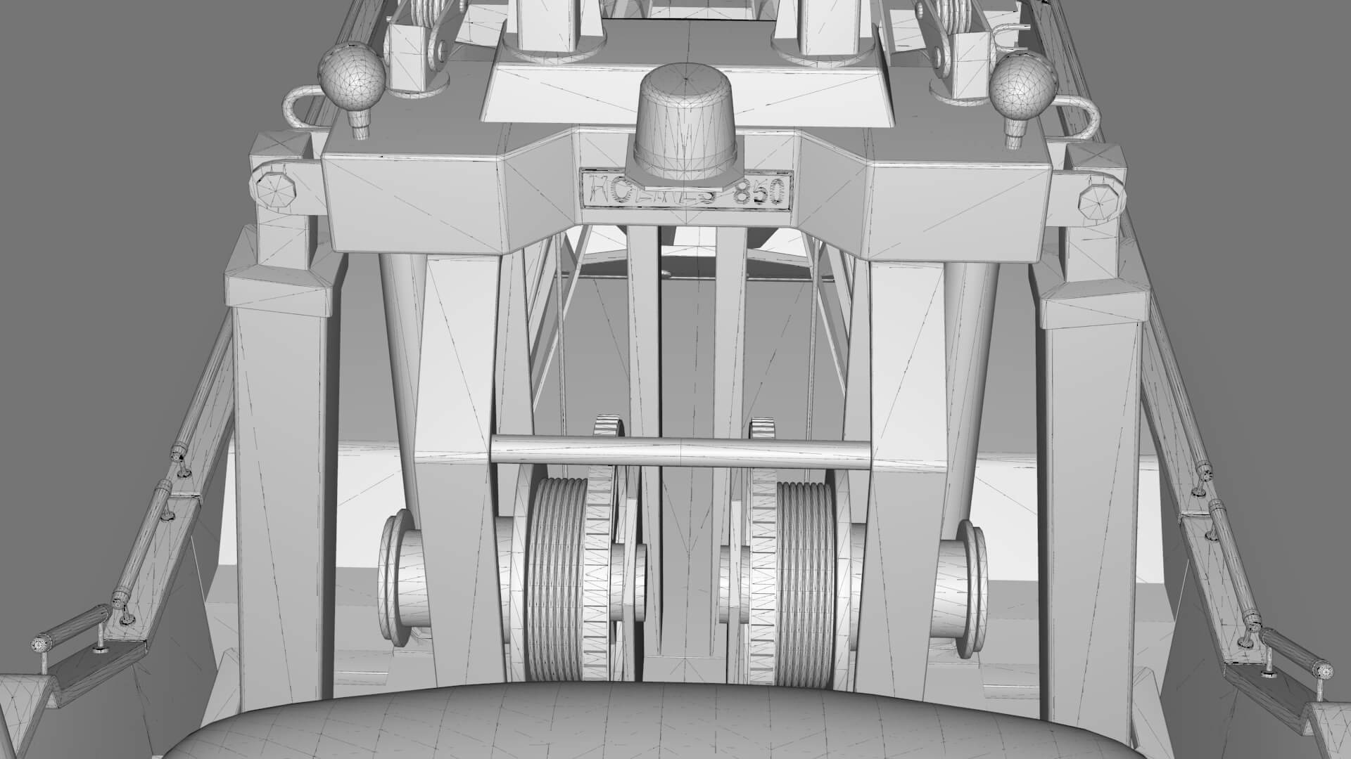 Mack Model B Wrecker 3D Model Holmes 850 with Camelback by Arq_Lugo