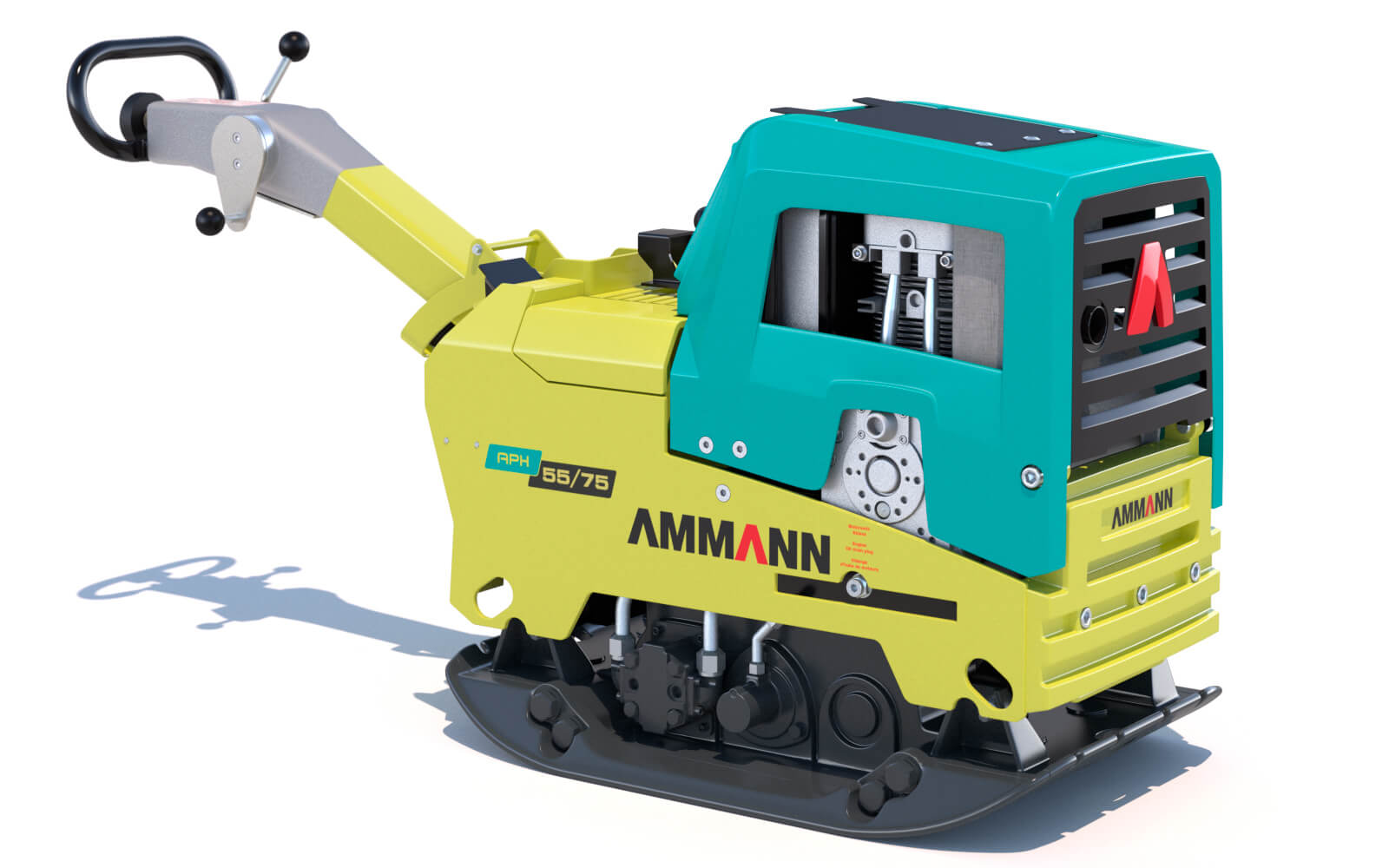 Ammann 55-75 Vibratory Reversible Plate 3D Model by ArqArt
