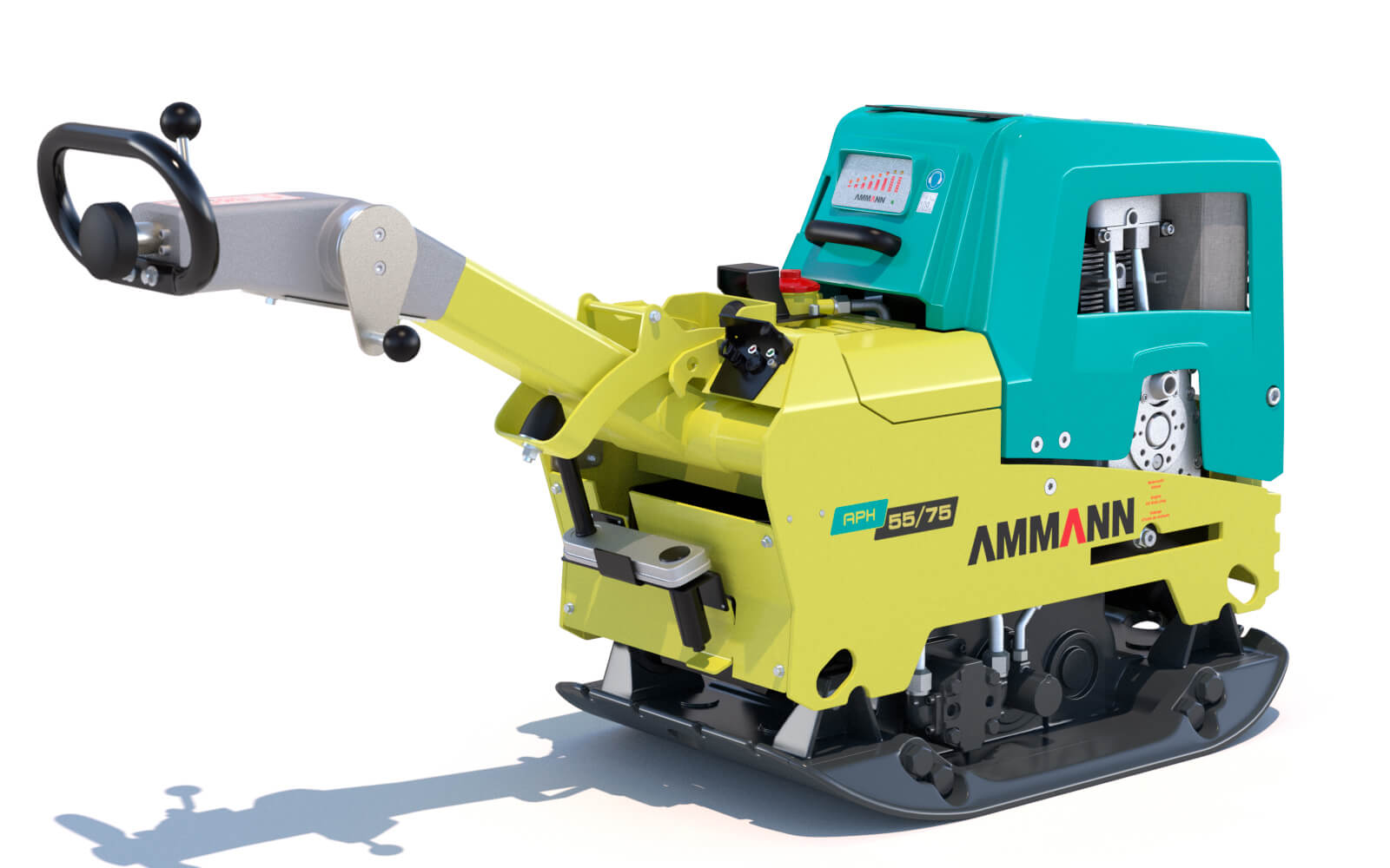 Ammann 55-75 Vibratory Reversible Plate 3D Model by ArqArt