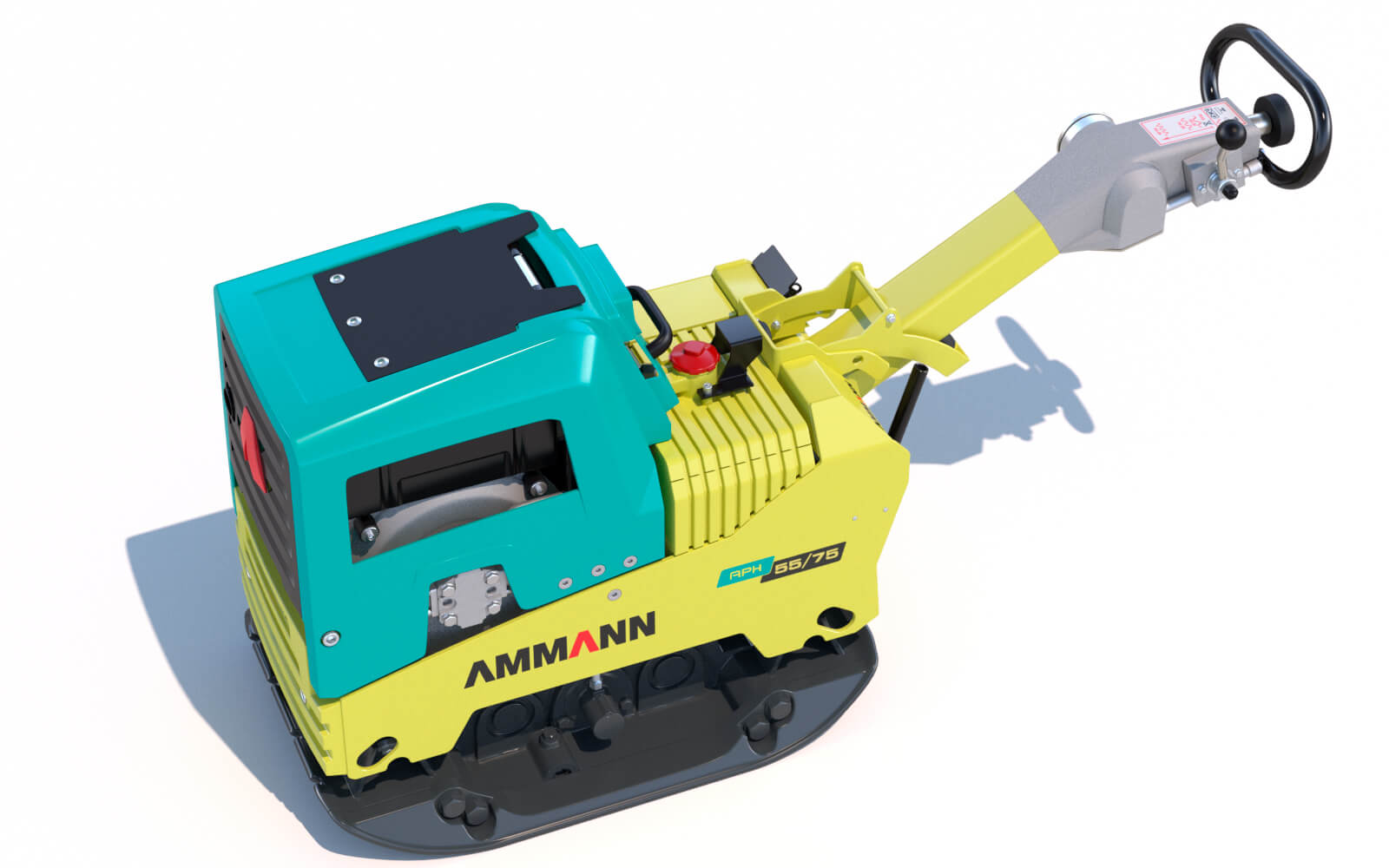 Ammann 55-75 Vibratory Reversible Plate 3D Model by ArqArt