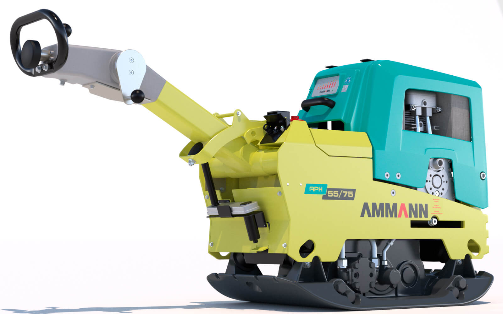 Ammann 55-75 Vibratory Reversible Plate 3D Model by ArqArt
