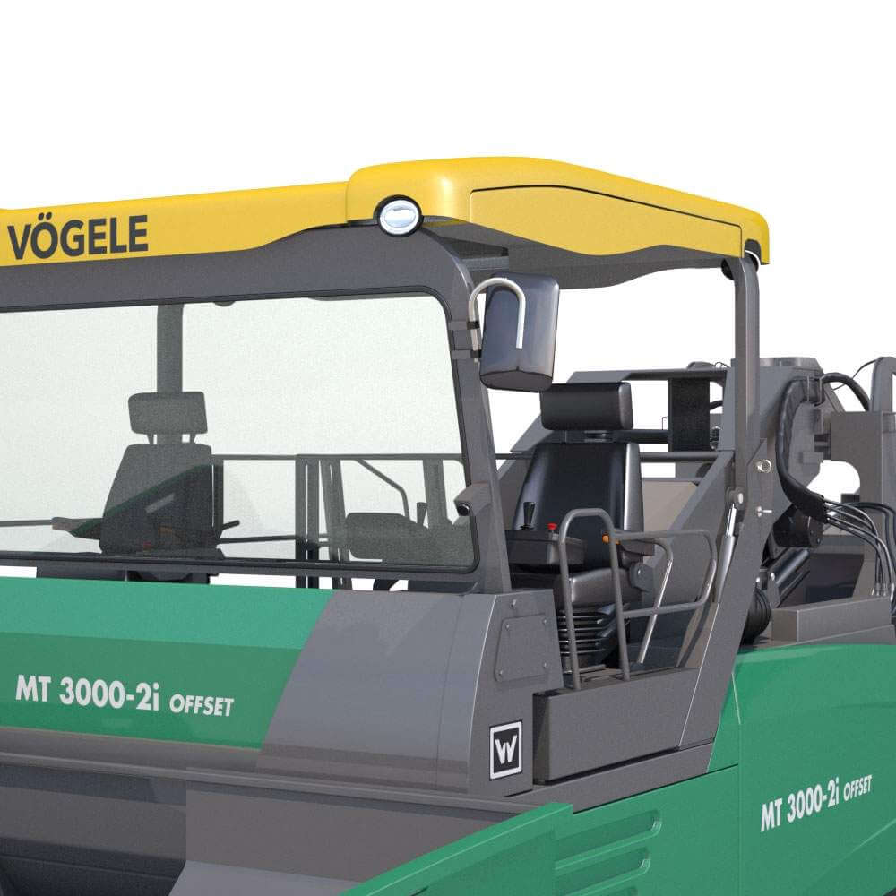 Asphalt Feeder Vogele MT3000 - 3D Model by ArqArt