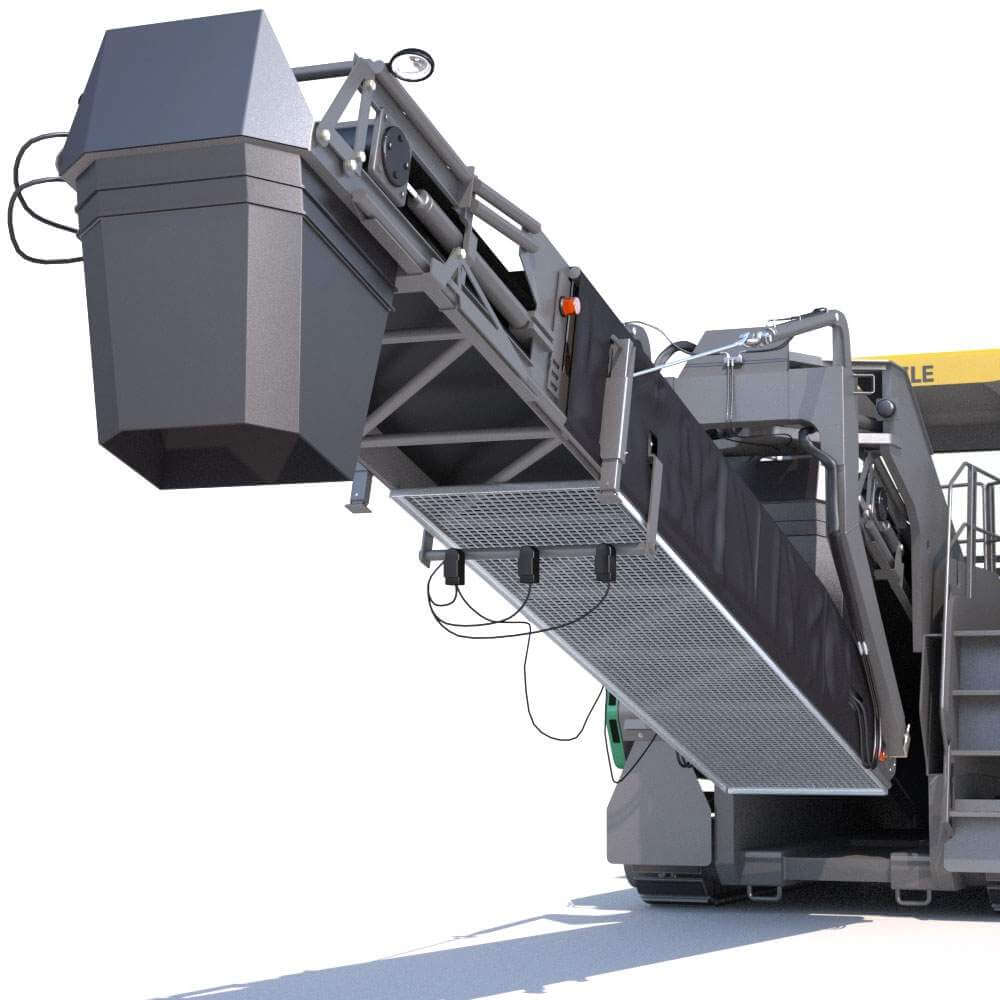 Asphalt Feeder Vogele MT3000 - 3D Model by ArqArt