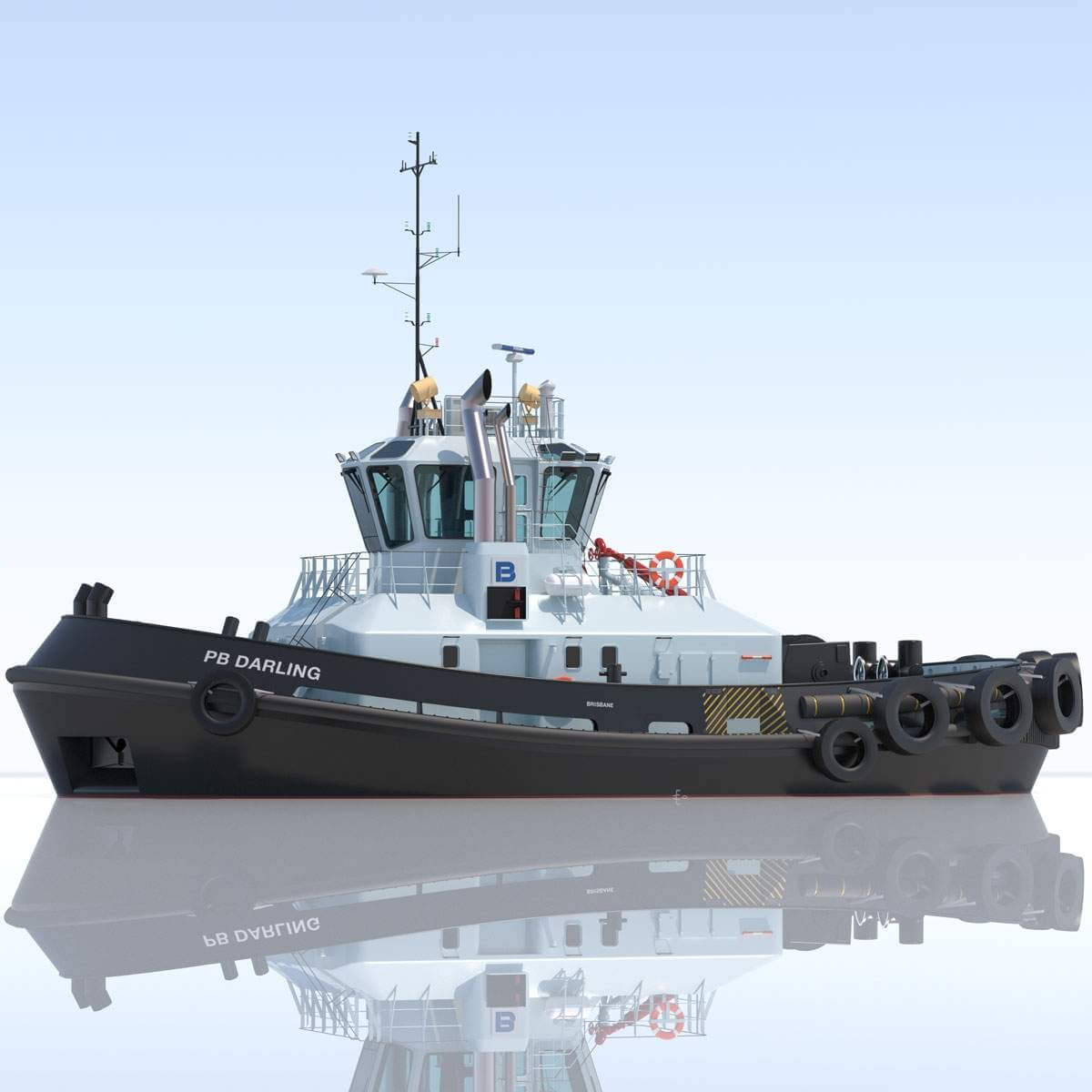 ATD Tug PB Darling - 3D Model by ArqArt