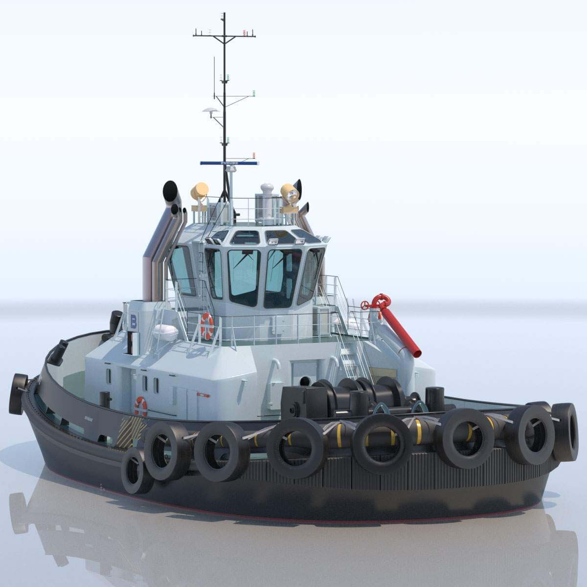 ATD Tug PB Darling - 3D Model by ArqArt