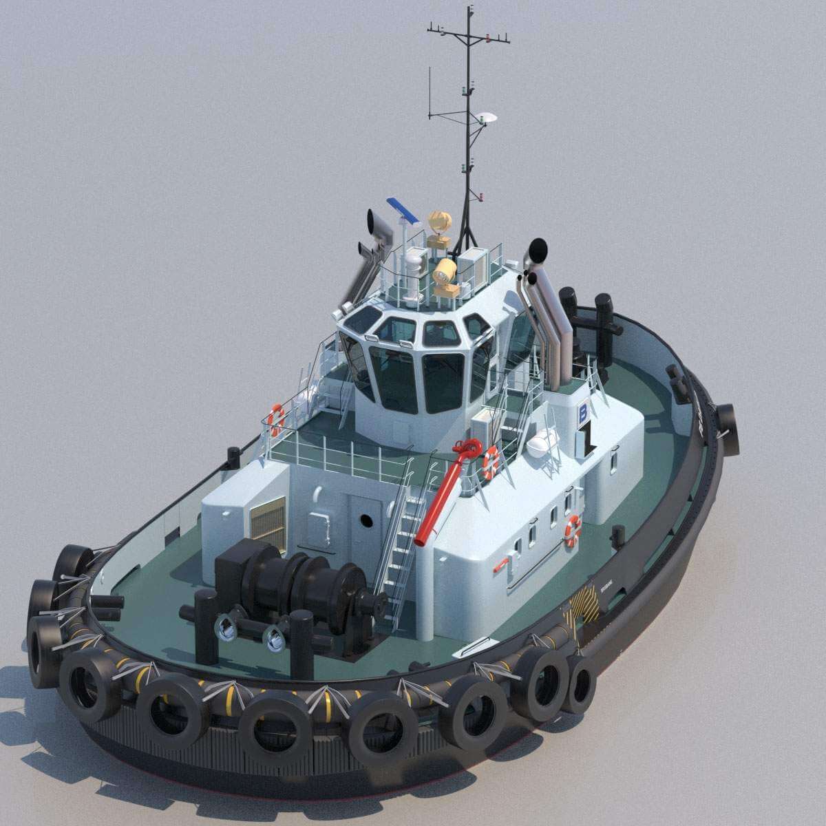 ATD Tug PB Darling - 3D Model by ArqArt