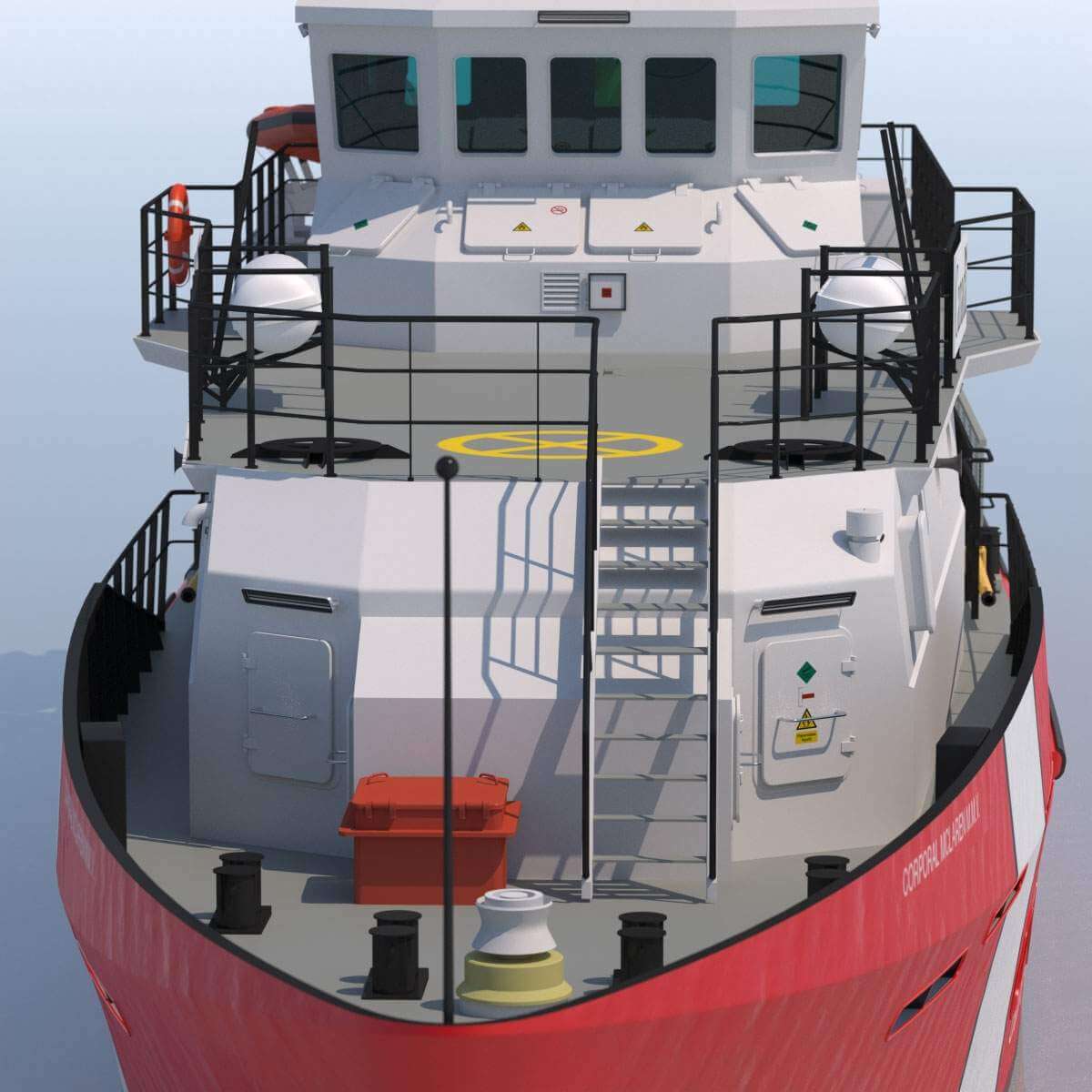 Hero Class Canadian Coast Guard Vessel - 3D Model by ArqArt