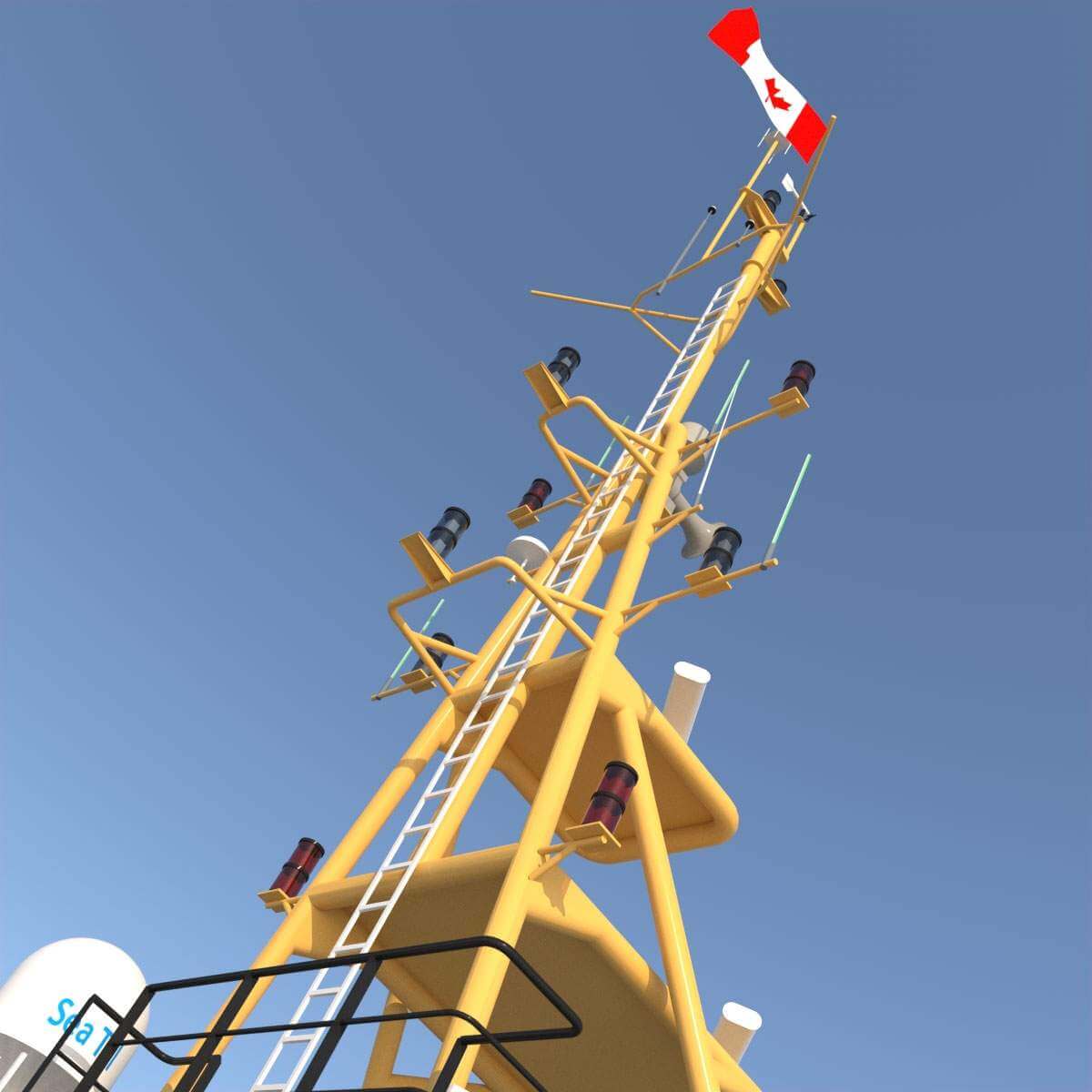 Hero Class Canadian Coast Guard Vessel - 3D Model by ArqArt
