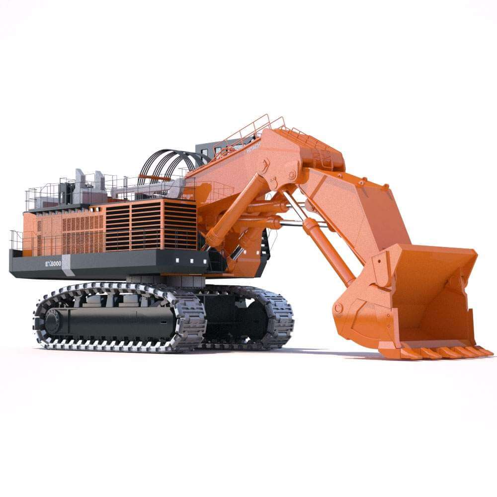 Hitachi Ex8000 - 3D Model by ArqArt