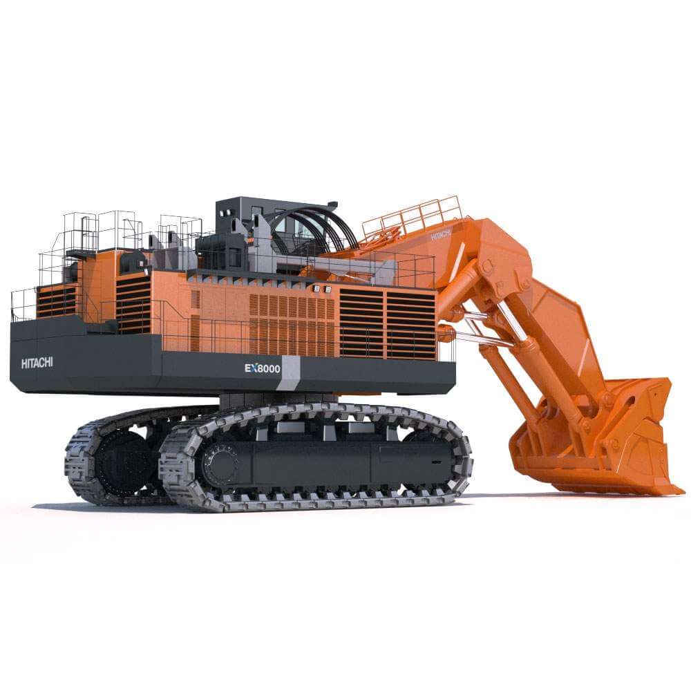 Hitachi Ex8000 - 3D Model by ArqArt
