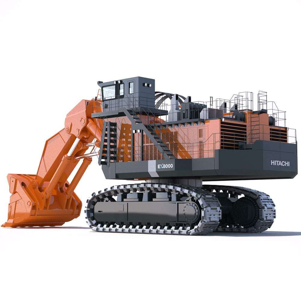 Hitachi Ex8000 - 3D Model by ArqArt