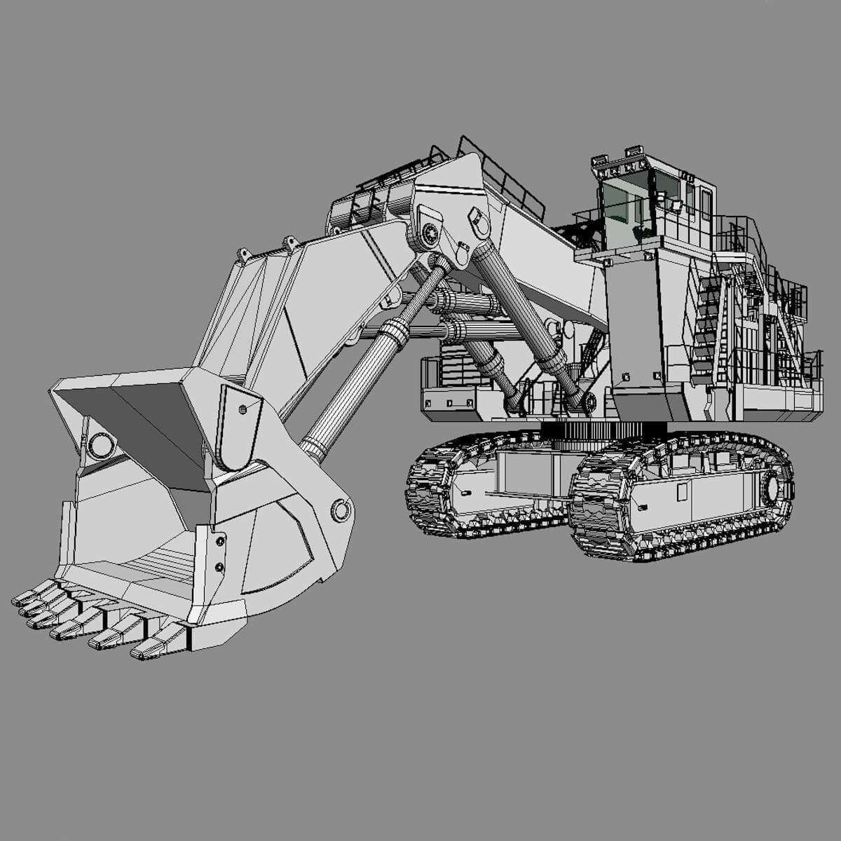 Hitachi Ex8000 - 3D Model by ArqArt