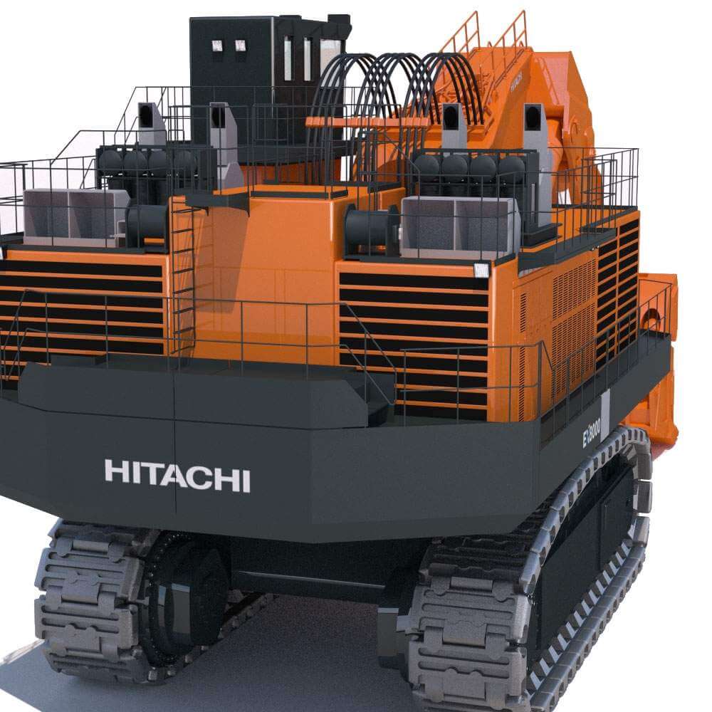 Hitachi Ex8000 - 3D Model by ArqArt