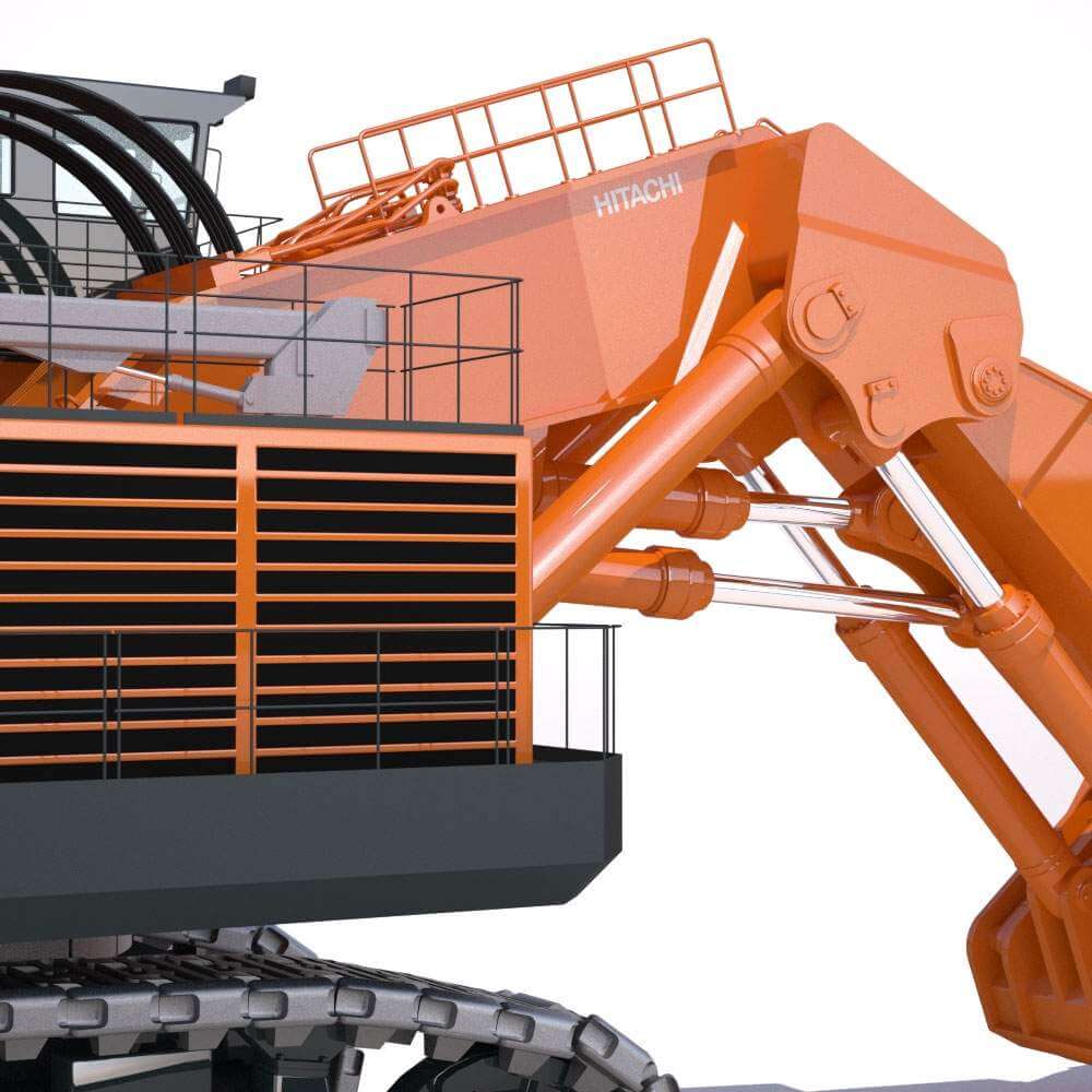 Hitachi Ex8000 - 3D Model by ArqArt