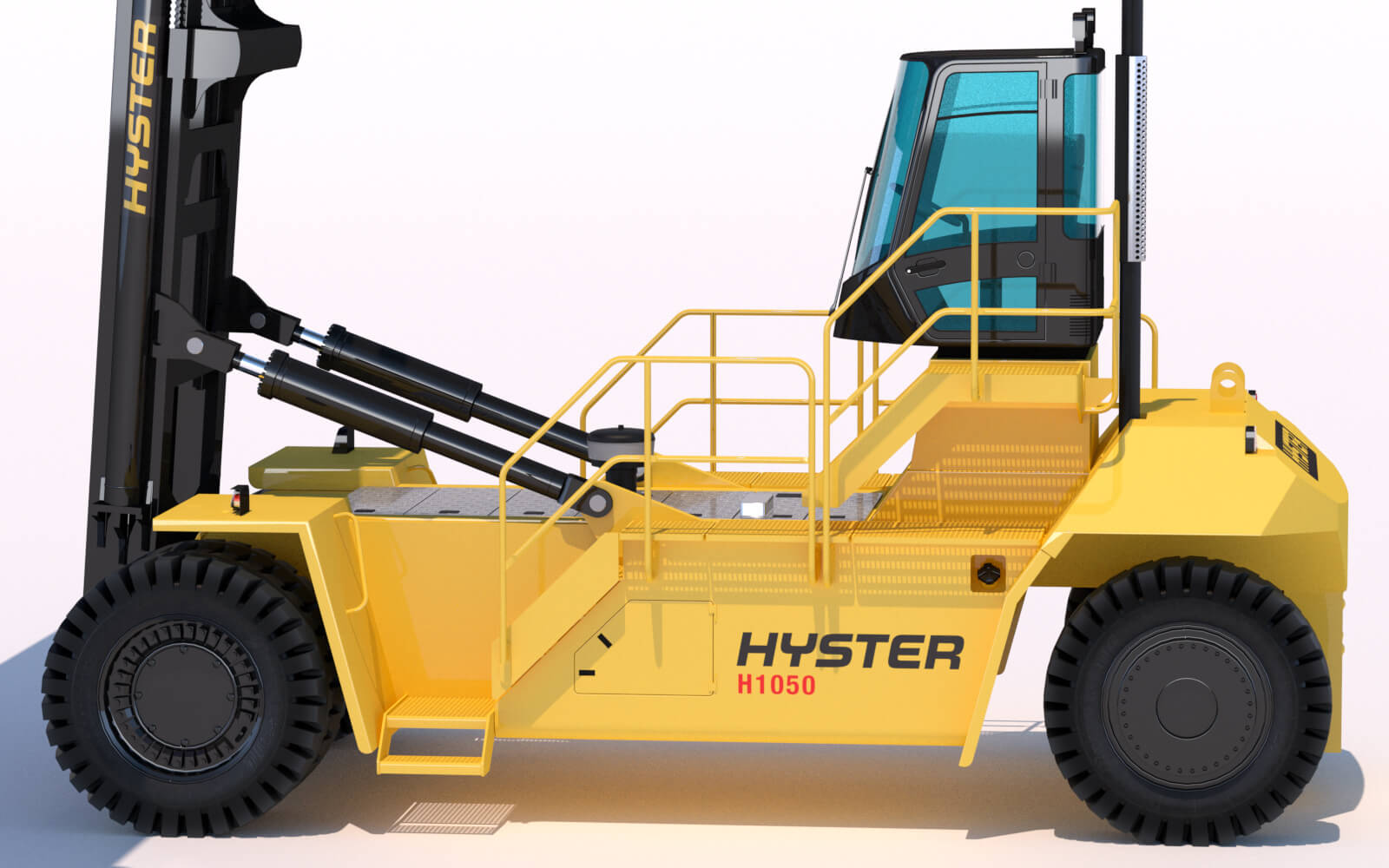 Hyster H1050 Container Handler - 3D Model by ArqArt