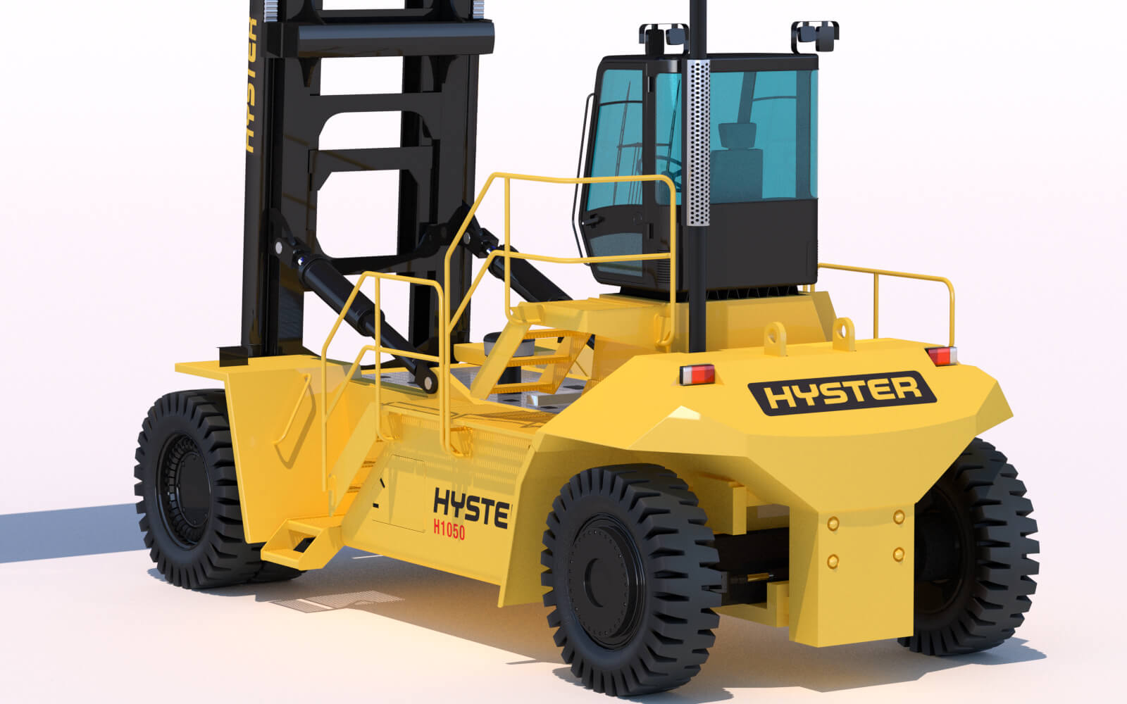 Hyster H1050 Container Handler - 3D Model by ArqArt