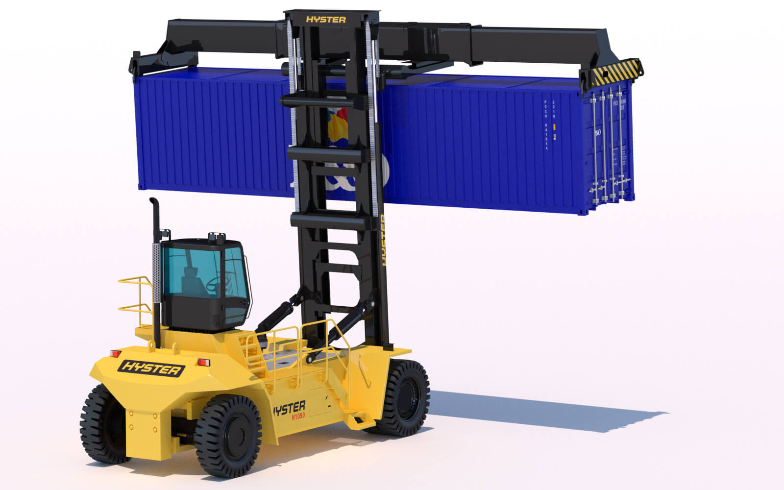 Hyster H1050 Container Handler - 3D Model by ArqArt