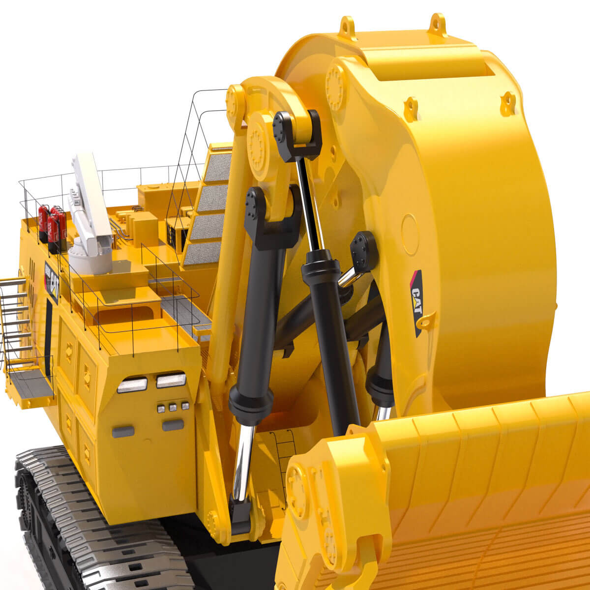 Mining Excavator 6090 FS - 3D Model by ArqArt