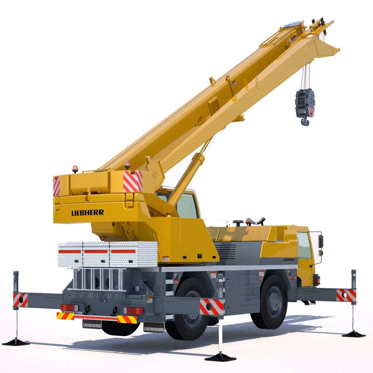 Liebherr Ltm 1040 2.1 Mobile Crane - 3D Model by ArqArt