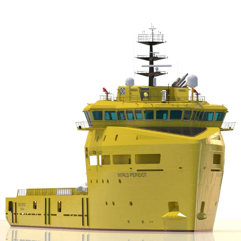 Platform Supply Vessel World Peridot - 3D Model by ArqArt