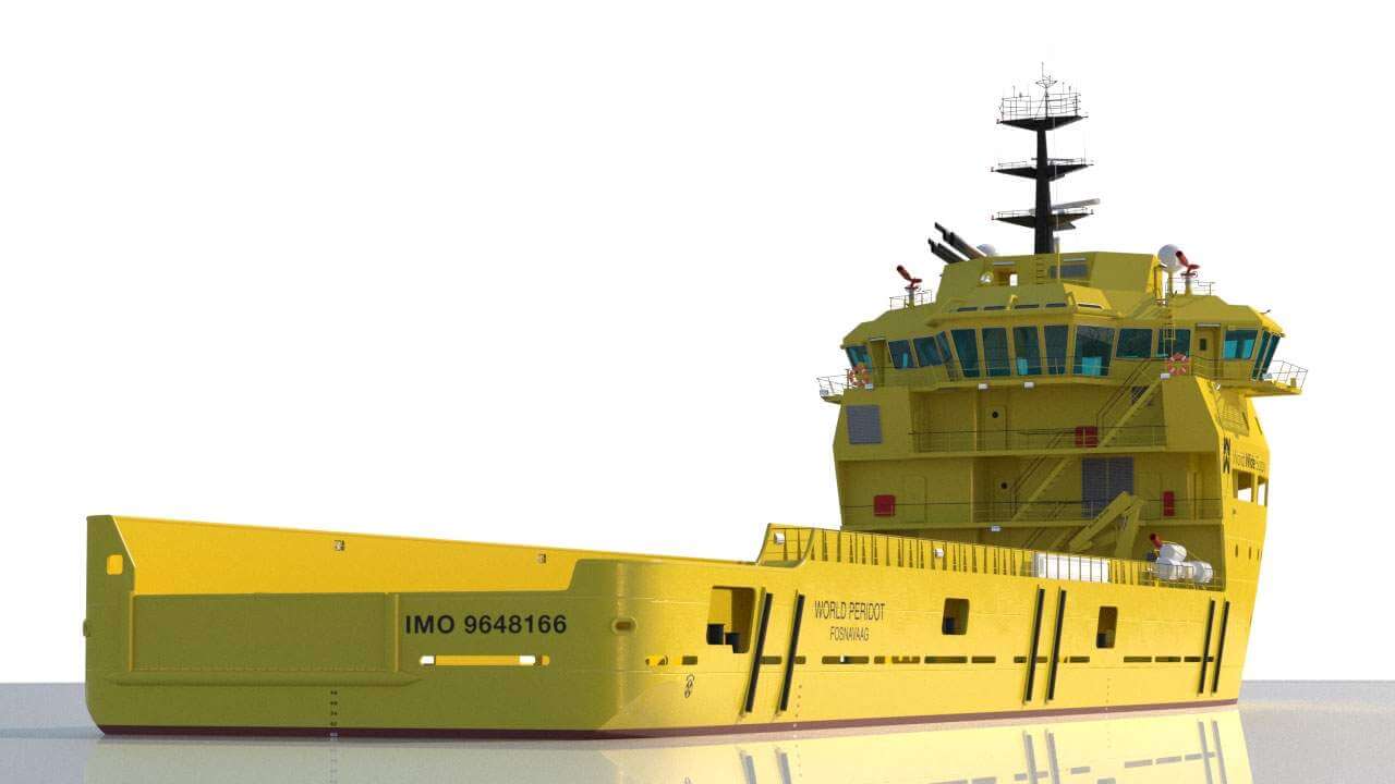 Platform Supply Vessel World Peridot - 3D Model by ArqArt