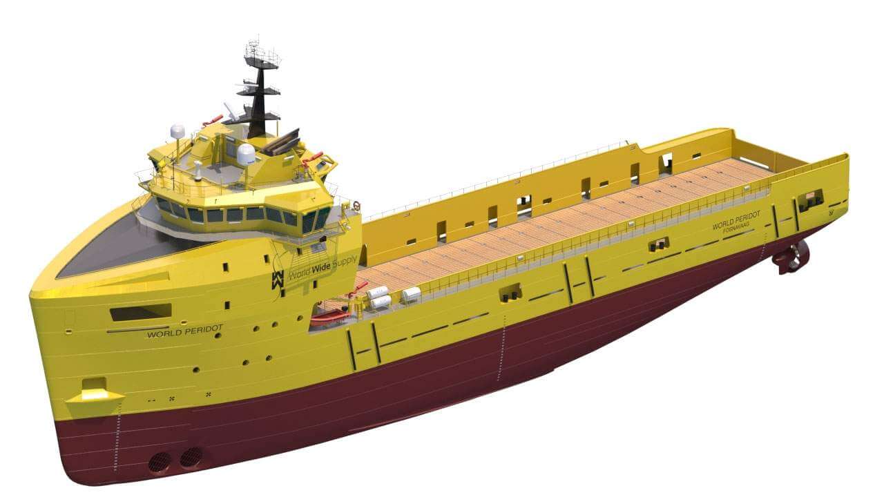 Platform Supply Vessel World Peridot - 3D Model by ArqArt