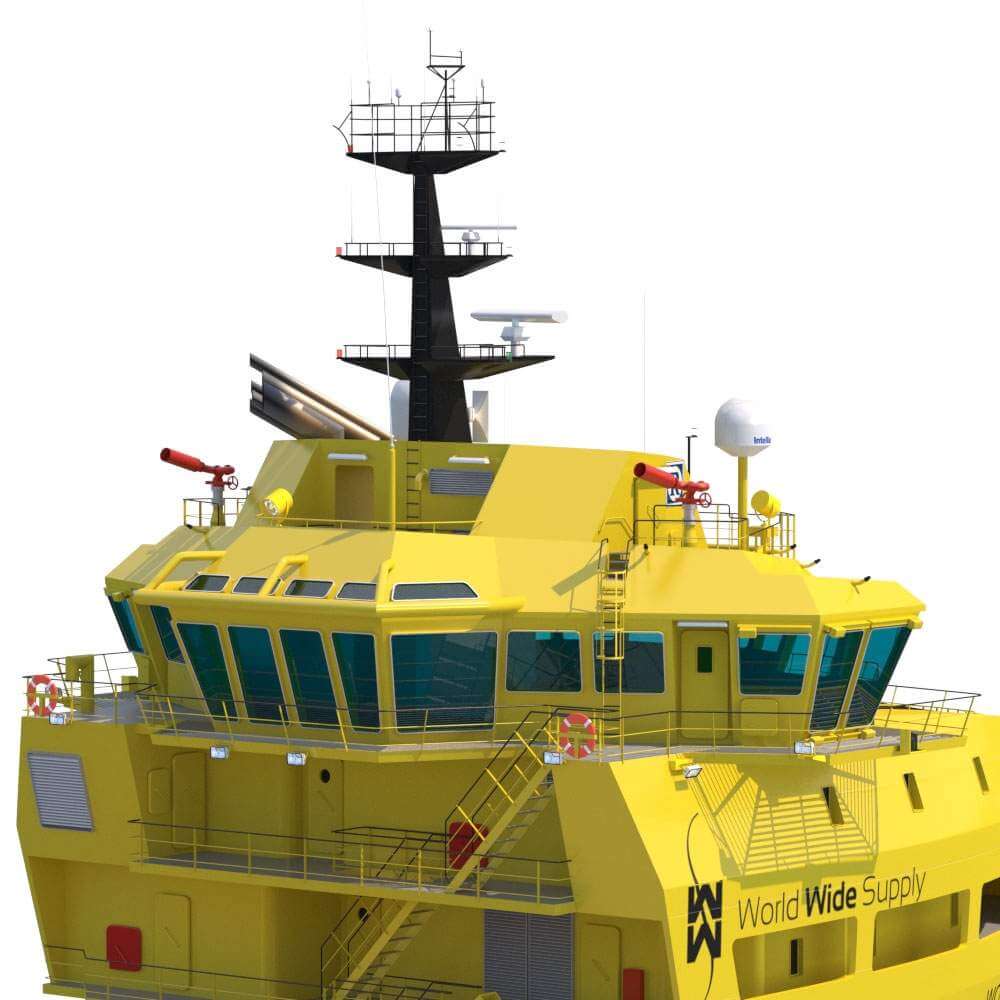 Platform Supply Vessel World Peridot - 3D Model by ArqArt