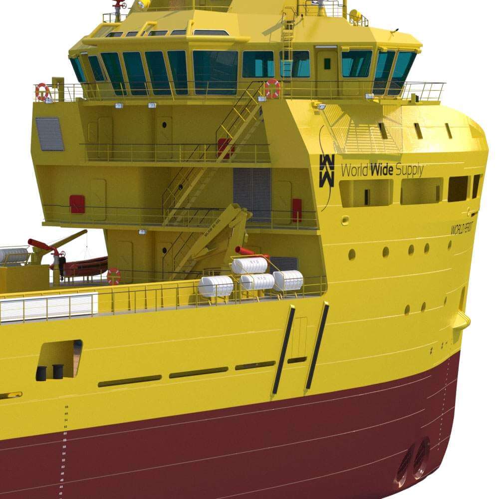 Platform Supply Vessel World Peridot - 3D Model by ArqArt