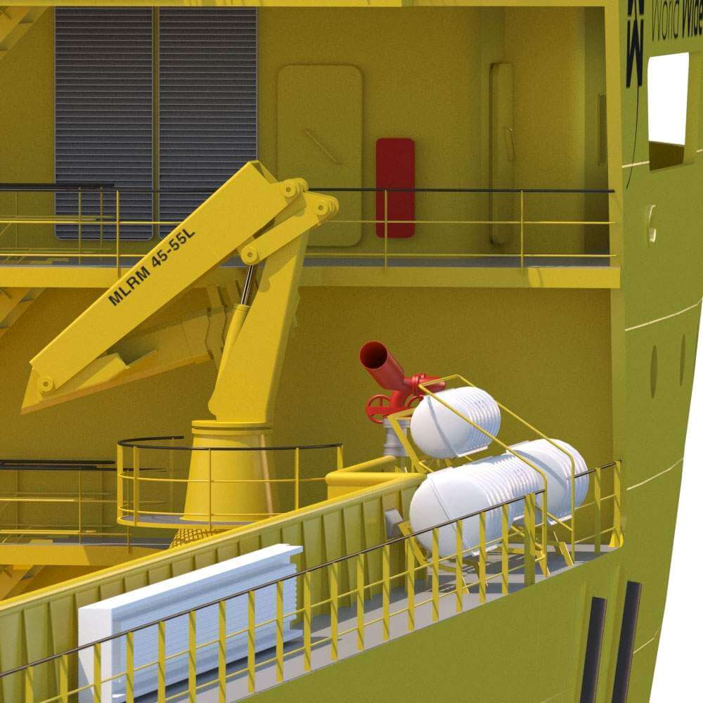 Platform Supply Vessel World Peridot - 3D Model by ArqArt