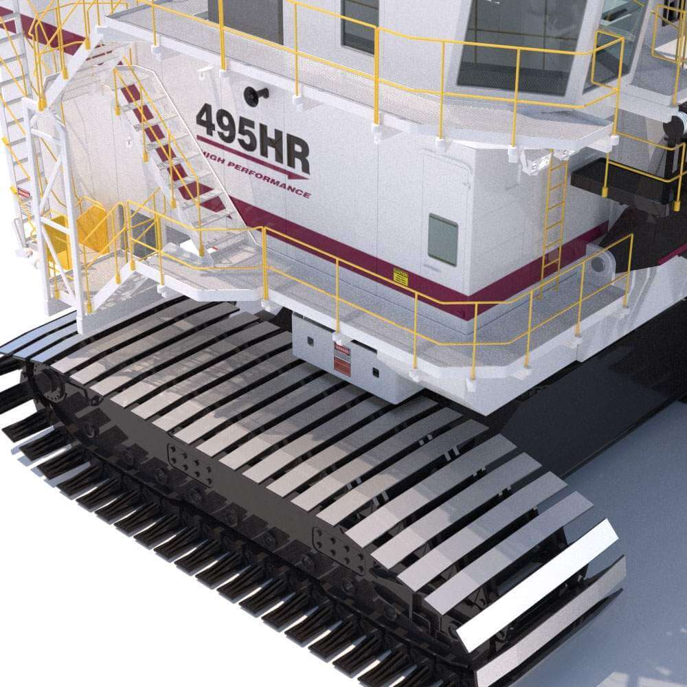 Bucyrus 495HR Rope Shovel - 3D Model by ArqArt