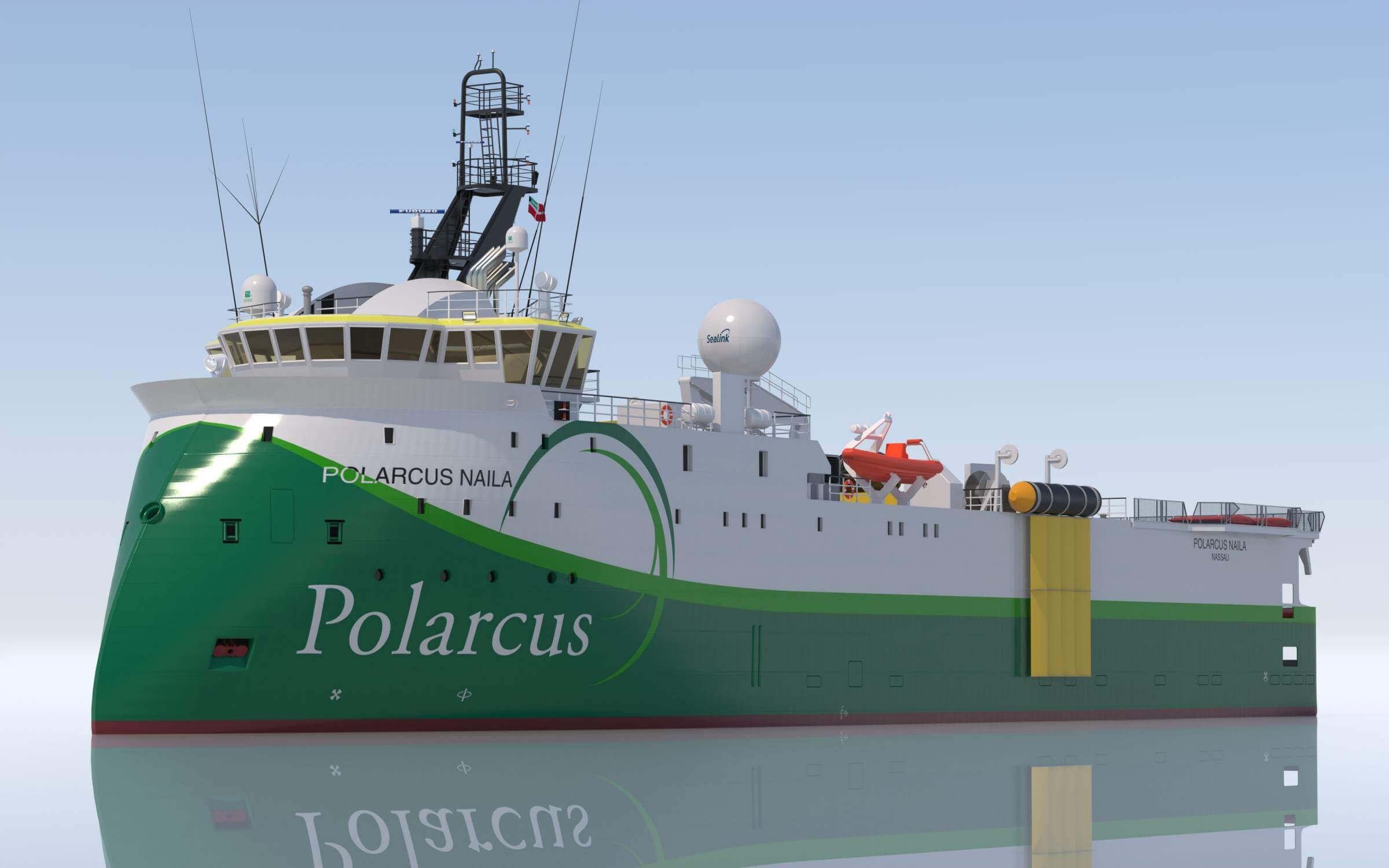 Seismic Vessel Polarcus Naila - 3D Model by ArqArt