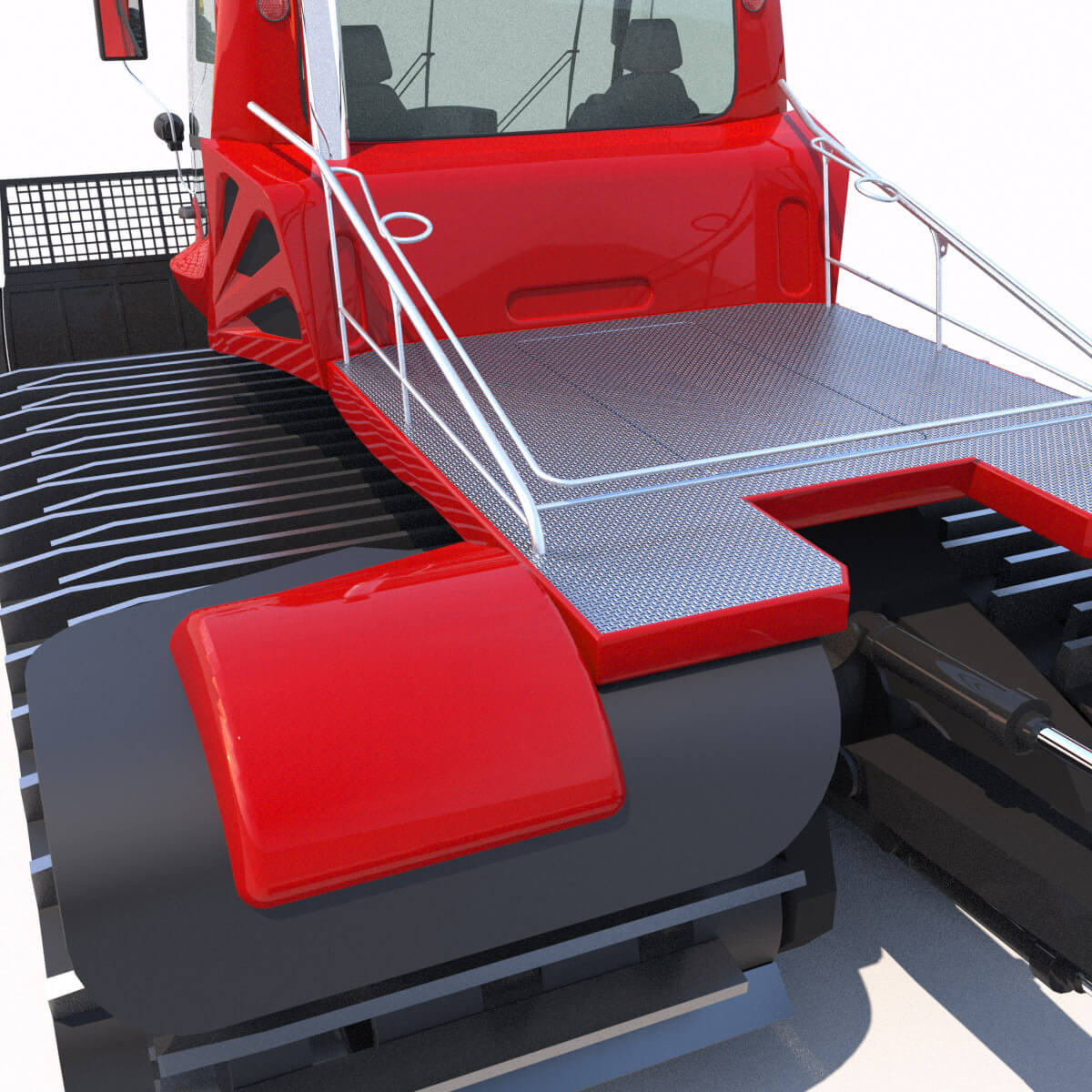 Snowcat PistenBully 600 - 3D Model by ArqArt