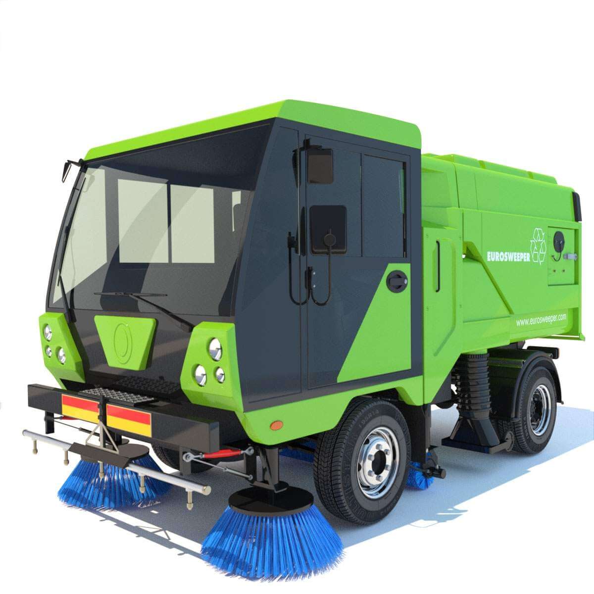 Scarab Street Sweeper - 3D Model by ArqArt