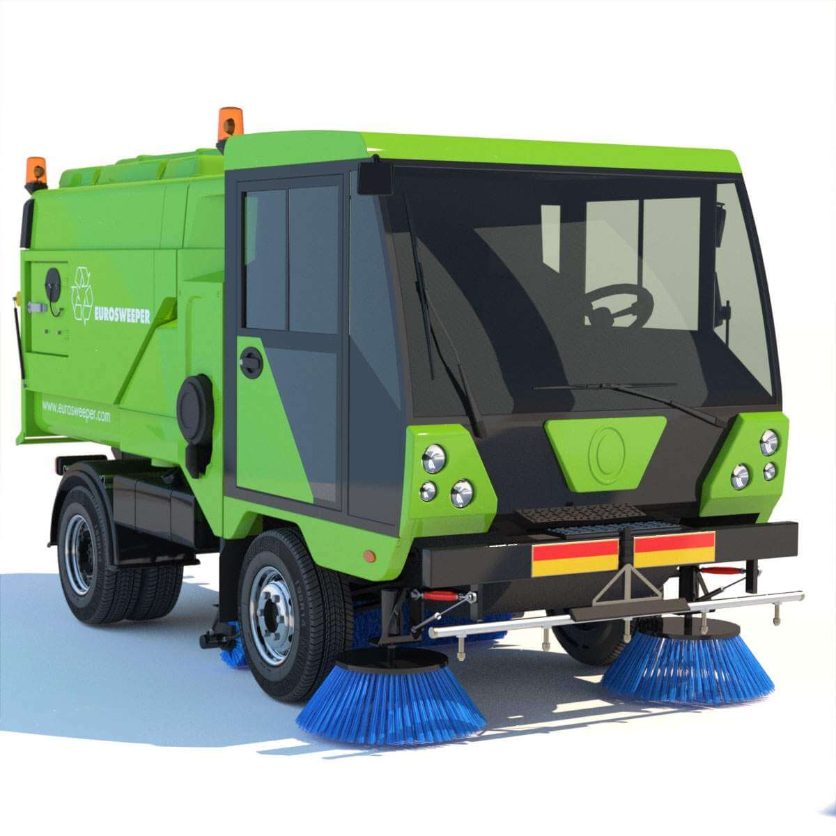 Scarab Street Sweeper - 3D Model by ArqArt