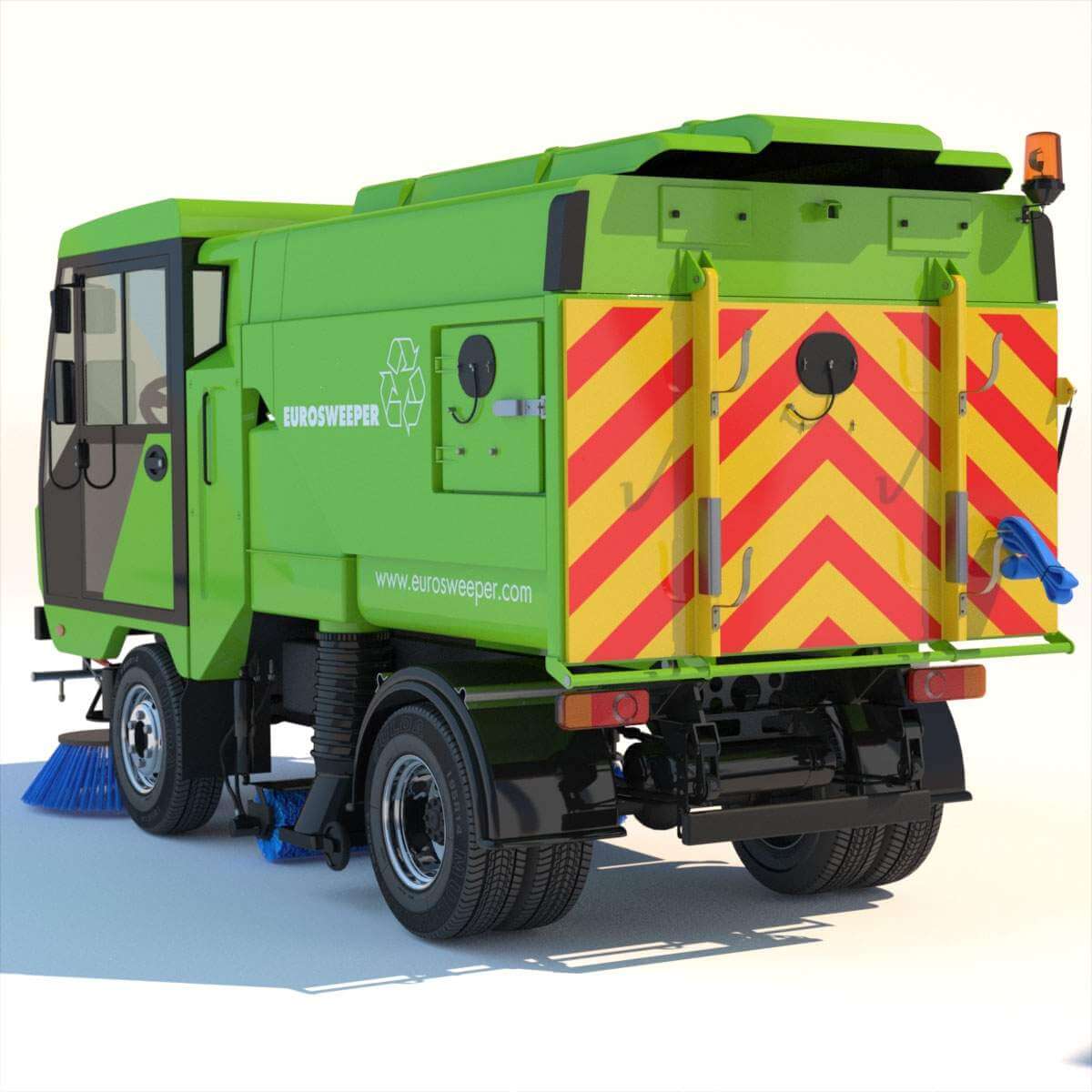 Scarab Street Sweeper - 3D Model by ArqArt