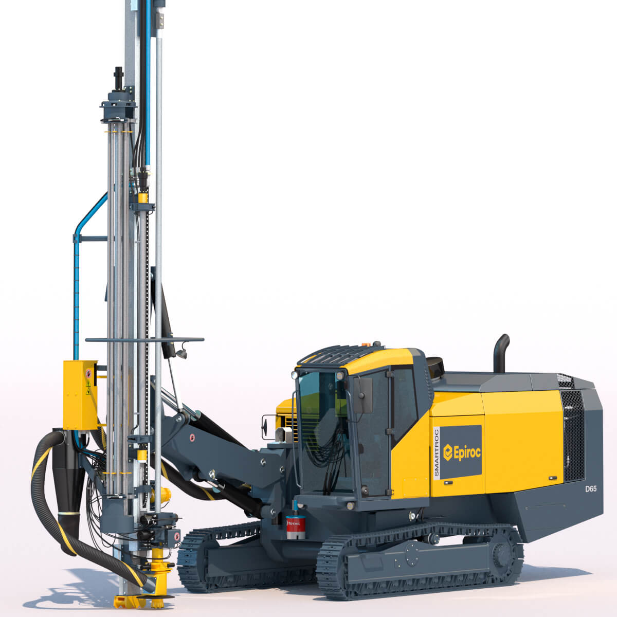 Surface Drill Rig for Quarrying and Mining Smartroc D65 - 3D Model by ...