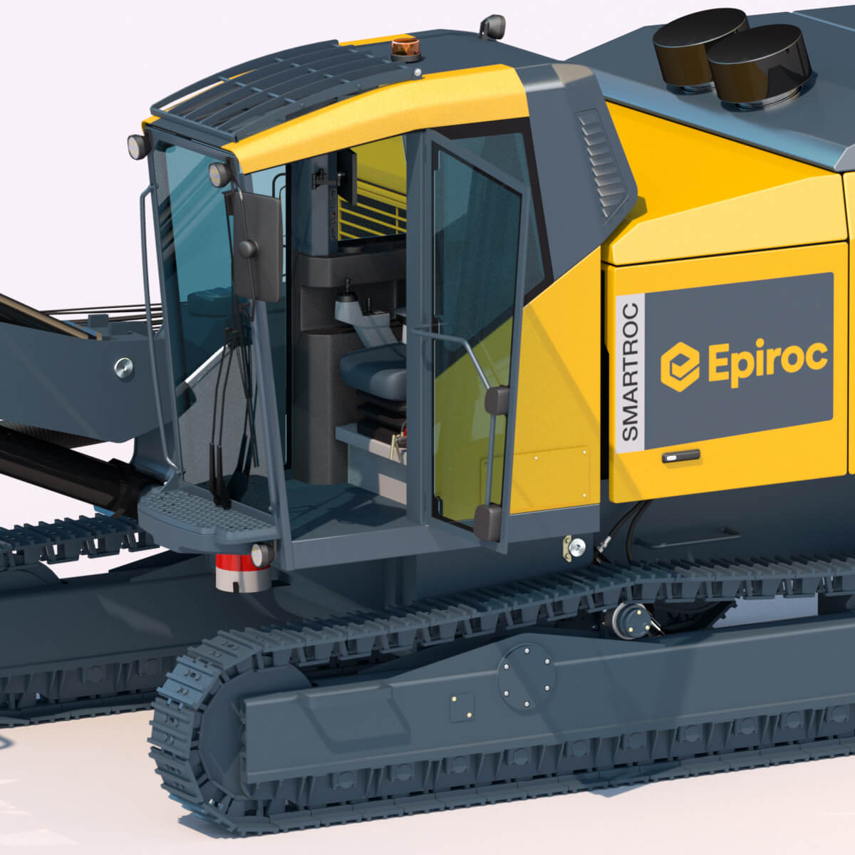 Surface Drill Rig for Quarrying and Mining Smartroc D65 - 3D Model by ...