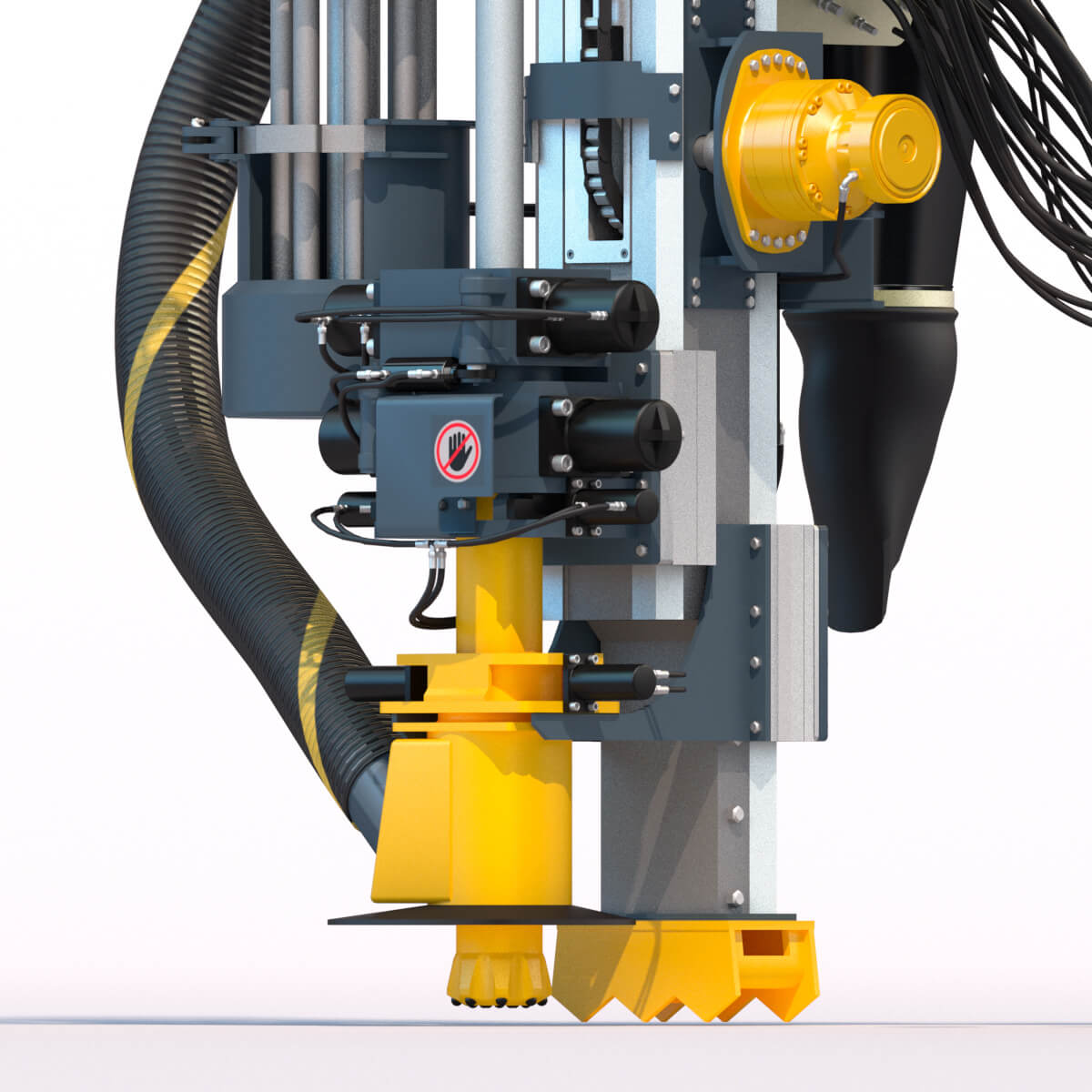 Surface Drill Rig for Quarrying and Mining Smartroc D65 - 3D Model by ArqArt