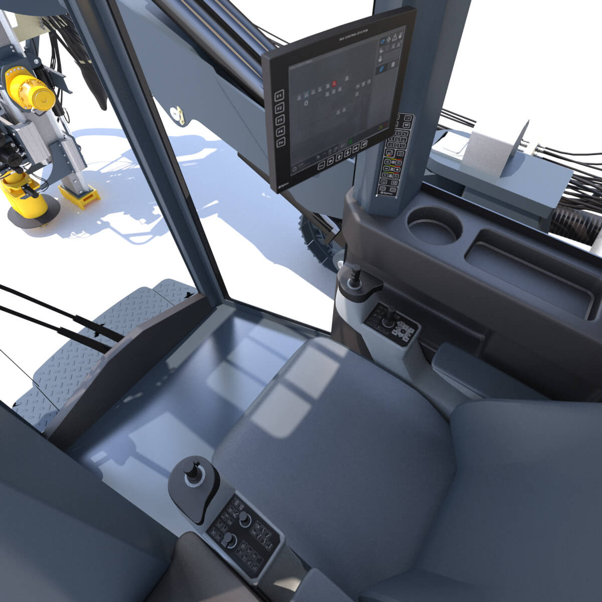 Surface Drill Rig for Quarrying and Mining Smartroc D65 - 3D Model by ArqArt