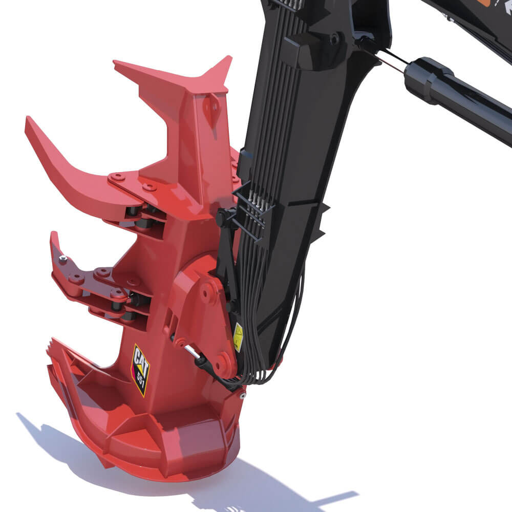 Tracked Feller Buncher CAT 551 - 3D Model by ArqArt