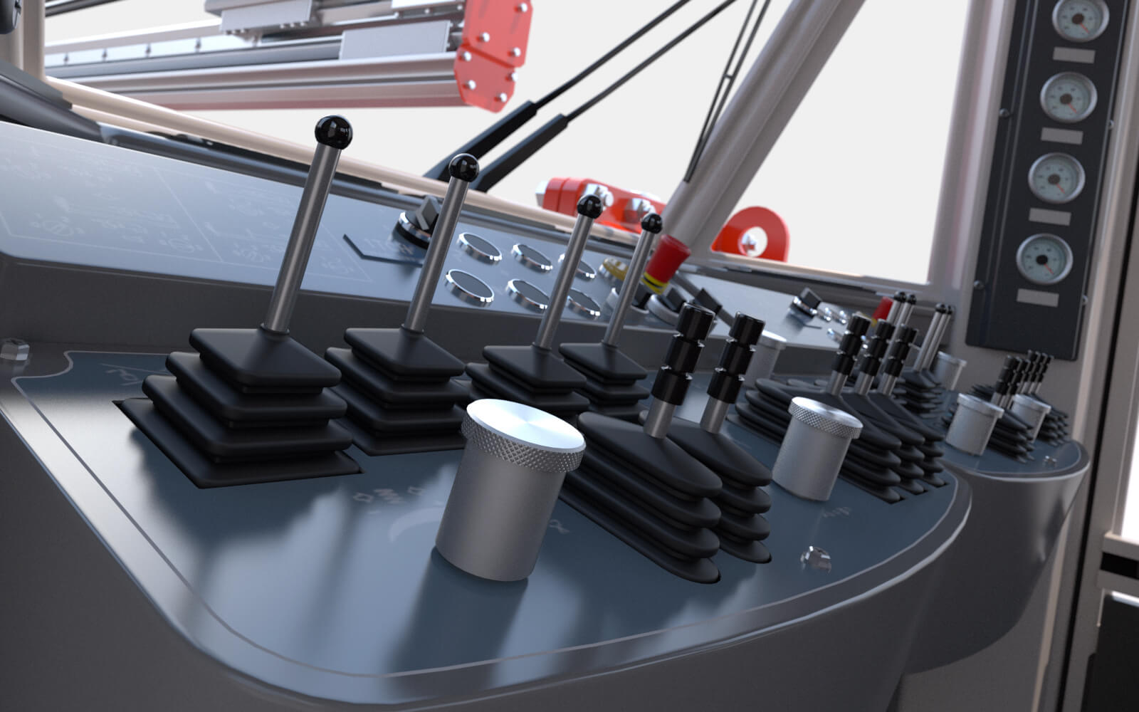 Two-Boom Drill Rig Sandvik DD421 3D Model by ArqArt