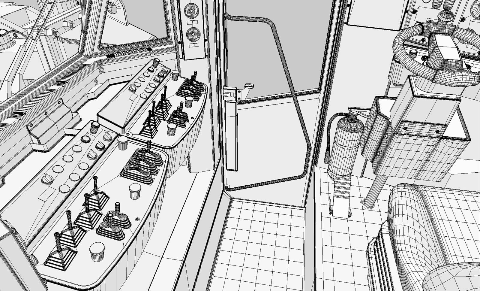 Two-Boom Drill Rig Sandvik DD421 3D Model by ArqArt