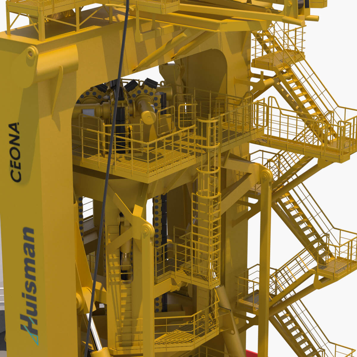 Ulstein SX121 Pipelay and Construction Vessel Polar Onyx - 3D Model by ArqArt