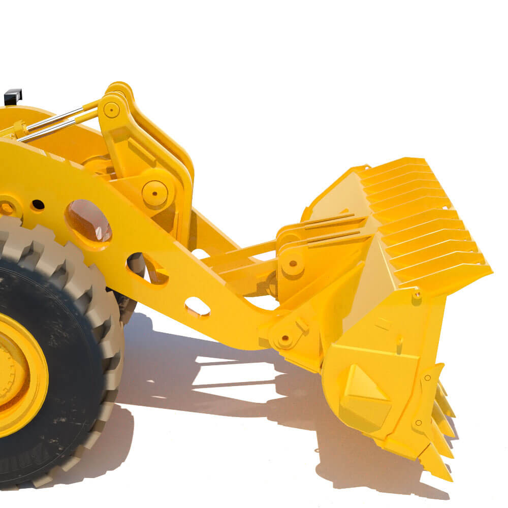 Wheel Loader CAT 994F - 3D Model by ArqArt