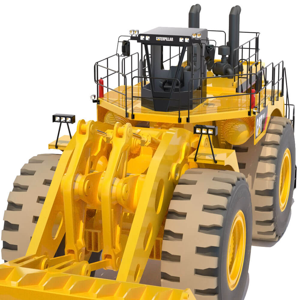 Wheel Loader CAT 994F - 3D Model by ArqArt
